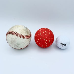 READY TO SHIP Red and Gold Fabric Wrapped Rag Ball Set Bowl - Etsy