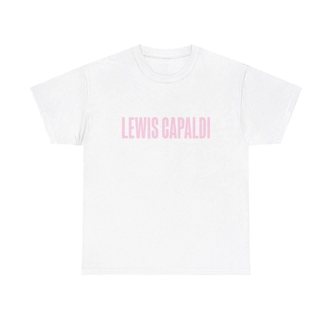 Lewis Capaldi - Logo Premium Unisex T-shirt, Music Merch, Tour Merch ...