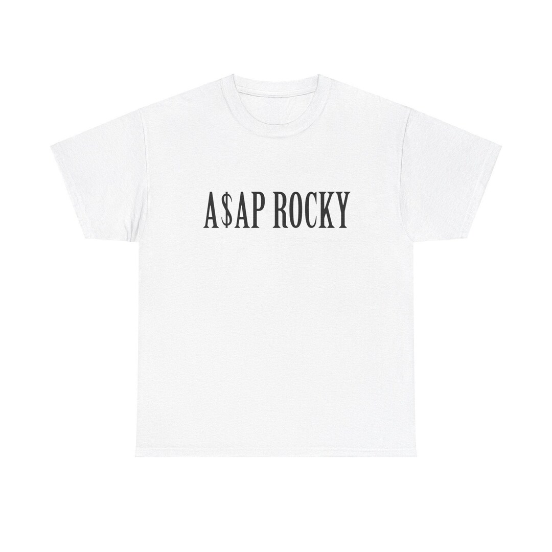 Asap Rocky - Logo Premium Unisex T-shirt, Music Merch, Tour Merch ...