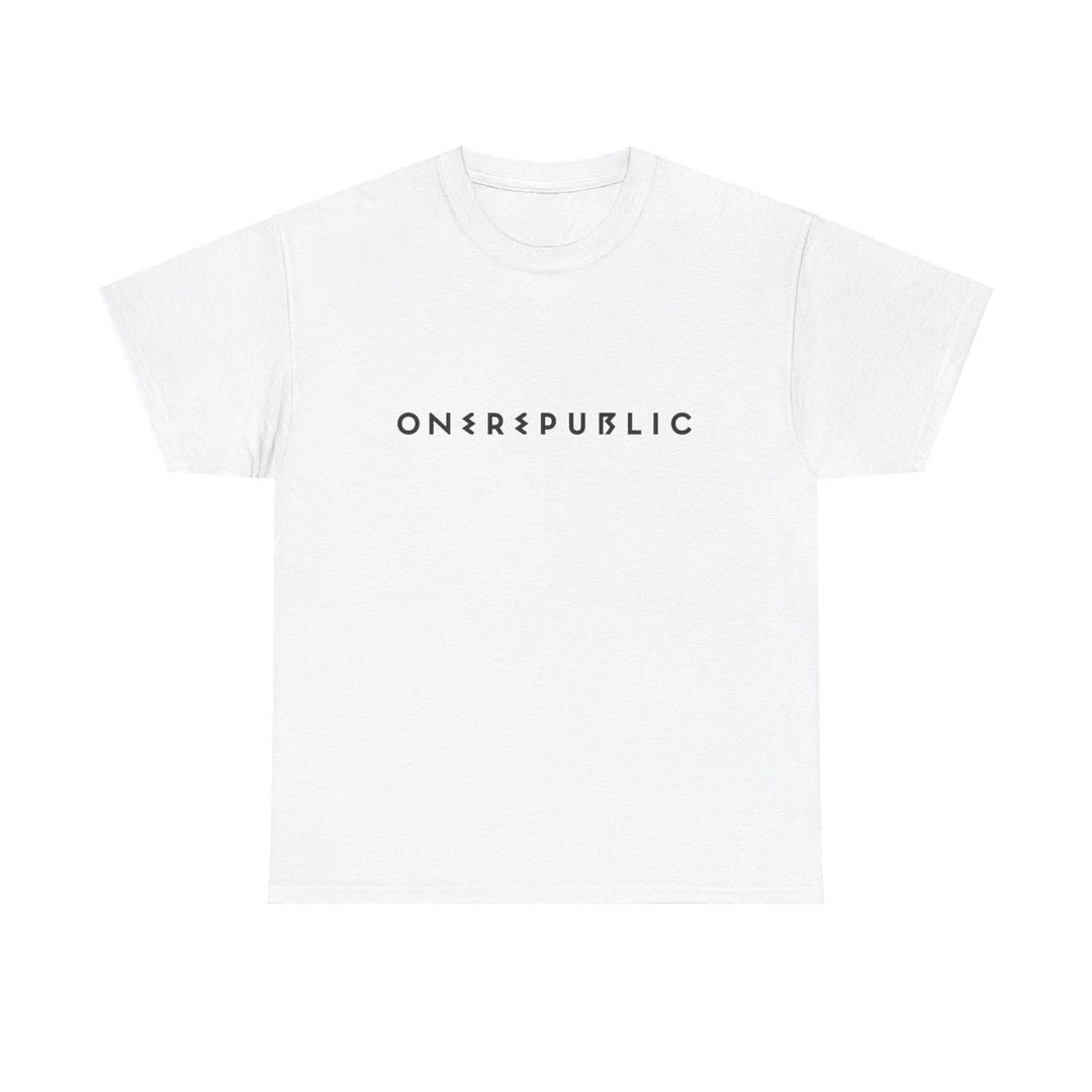 One Republic Camiseta unisex premium con el logotipo, merchandising ...