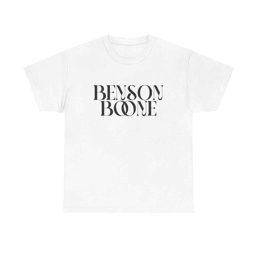 Benson Boone - Logo Premium Unisex T-shirt, Music Merch, Tour Merch ...