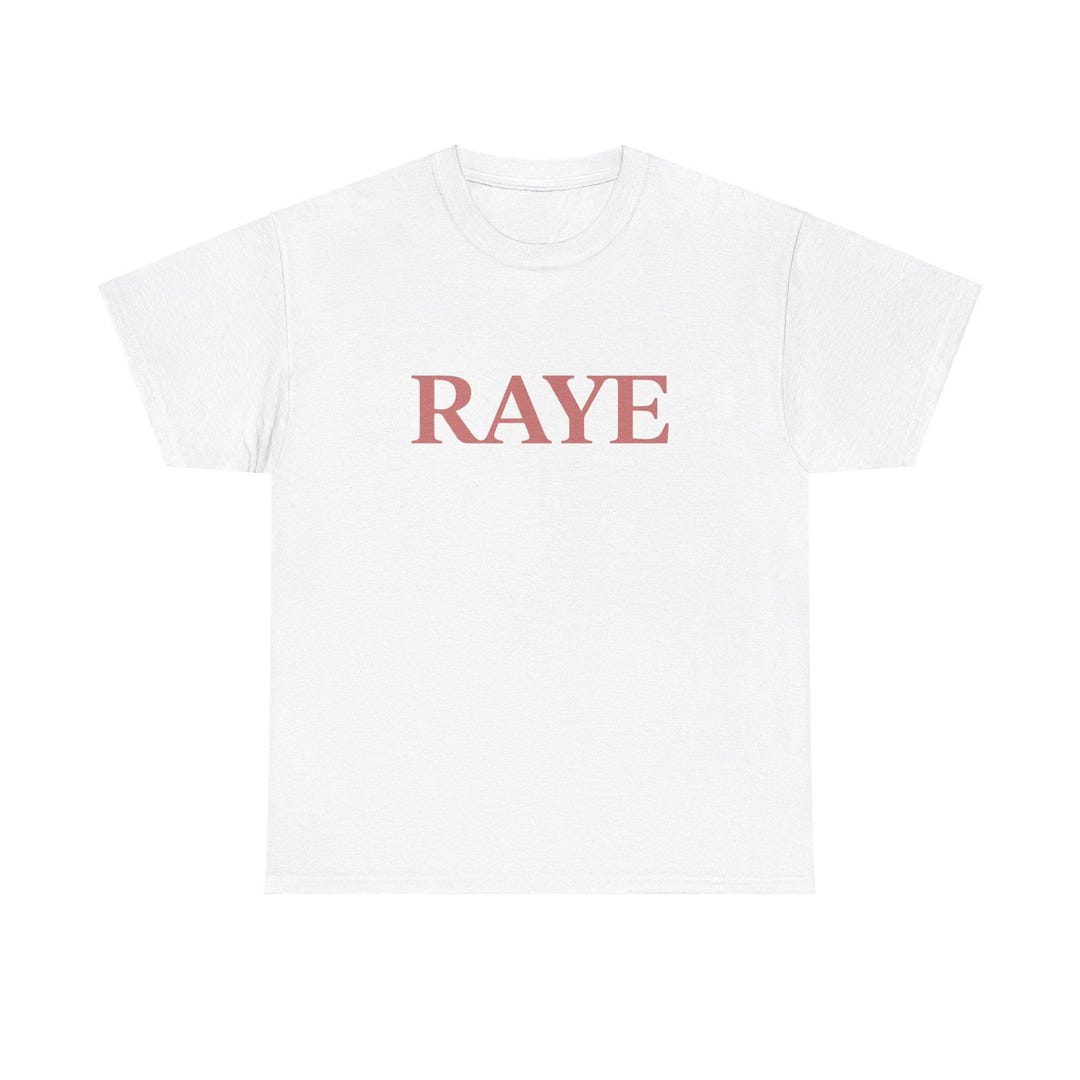 Raye - Logo Premium Unisex T-shirt, Music Merch, Tour Merch Birthday ...