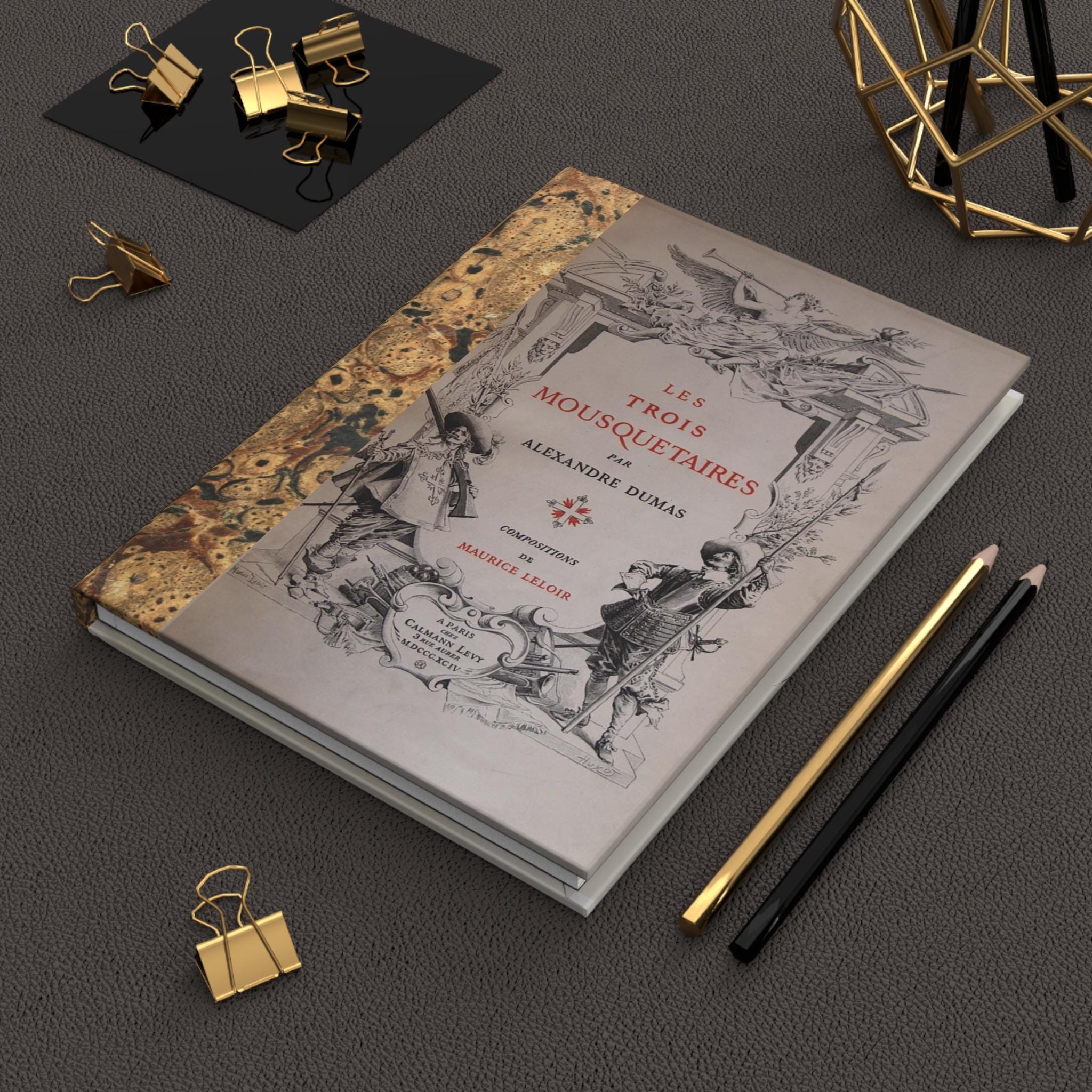 The Three Musketeers, First Edition Reproduction LARGER Journal - LINED ...