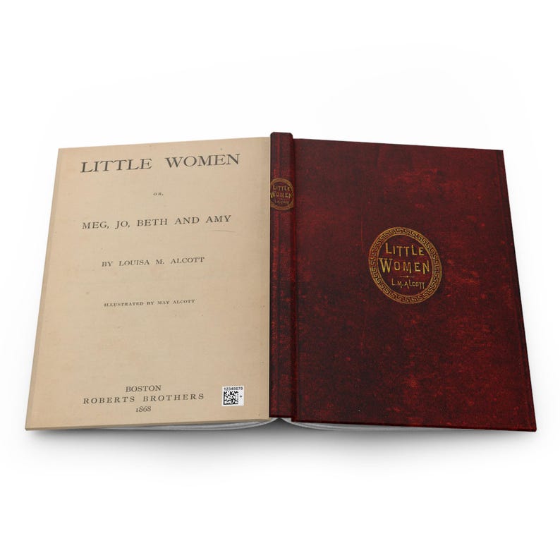Little Women, First Edition Reproduction LARGER Journal - LINED ...