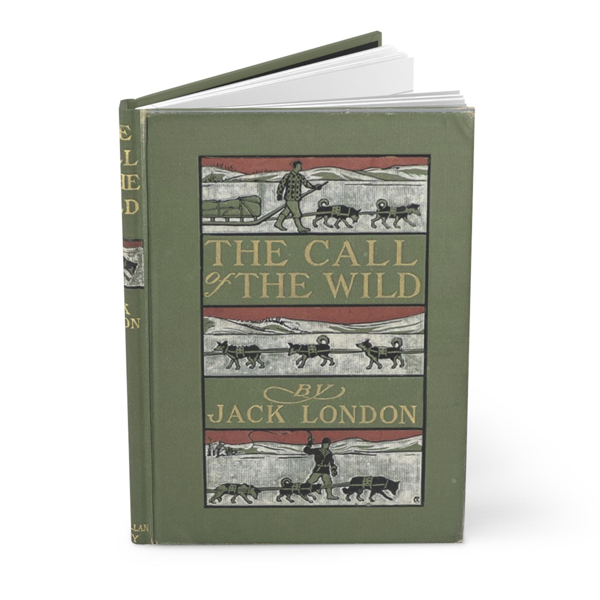 Call of the Wild, First Edition Reproduction LARGER Journal - LINED ...