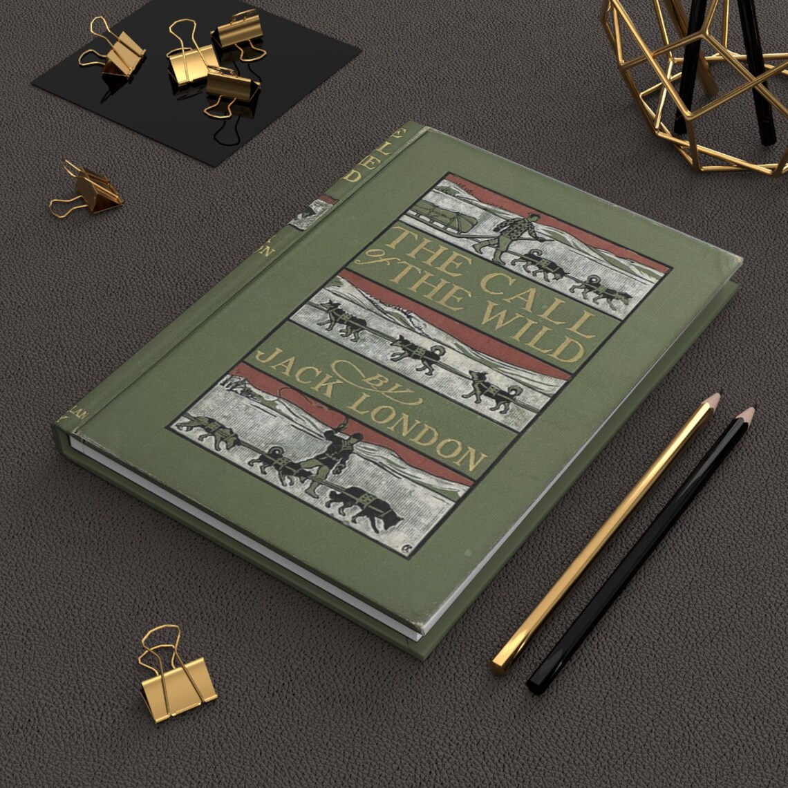 Call of the Wild, First Edition Reproduction LARGER Journal - LINED ...