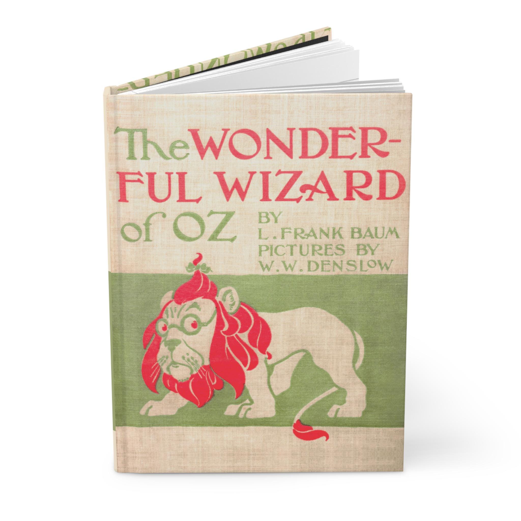 Wonderful Wizard of Oz, First Edition Reproduction LARGER Journal ...