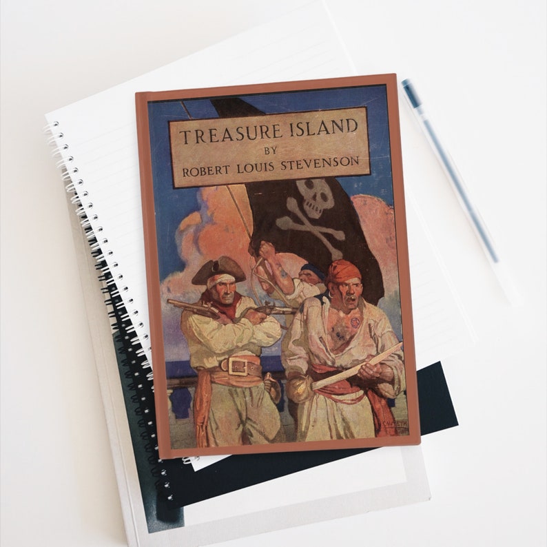 Treasure Island, First Edition Reproduction SMALLER Journal - BLANK ...