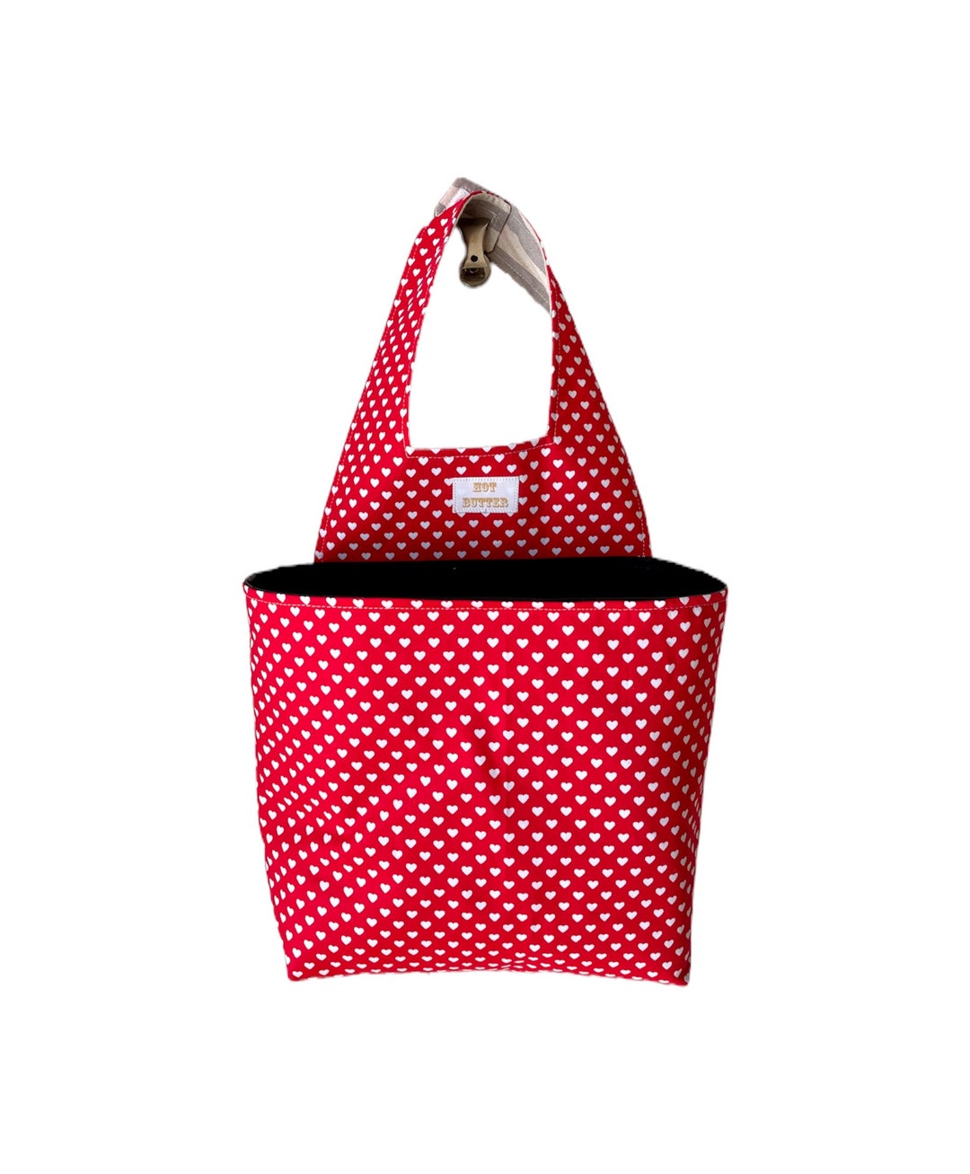 Red Heart Car Trash Bag Vinyl Lined Car Accessory Car Toy - Etsy