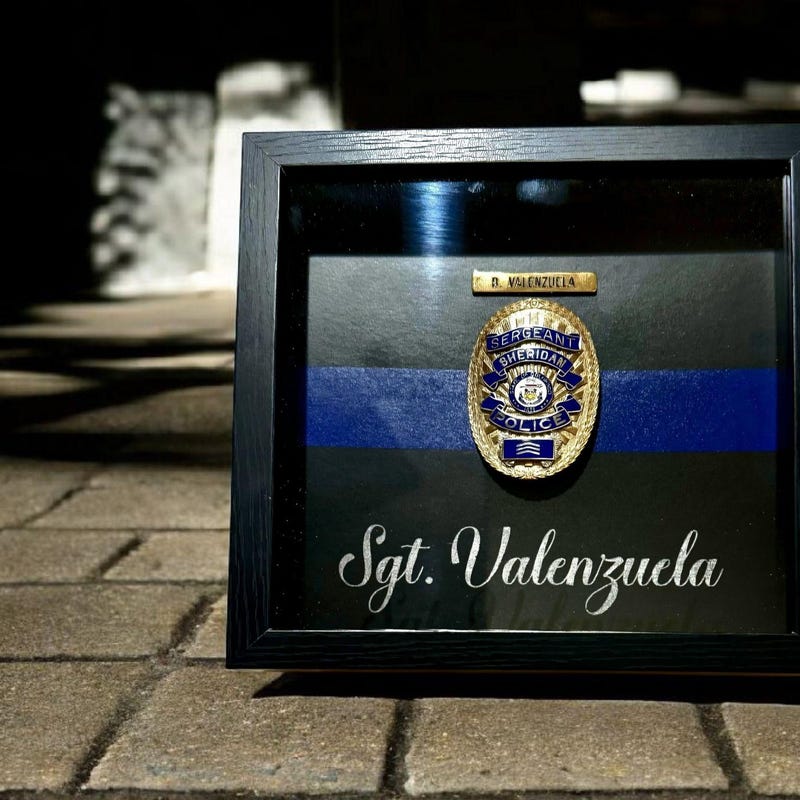 Custom Police Badge Case - Etsy