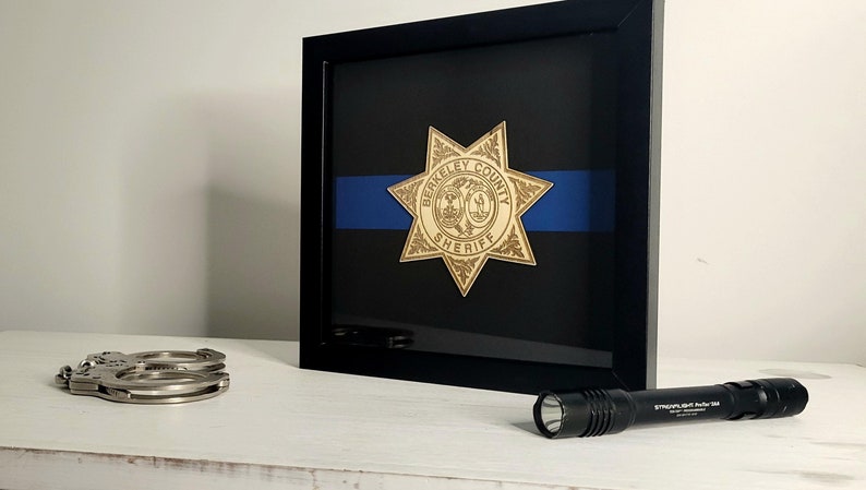 Custom First Responder Shadow Box - Personalized for Firefighters ...