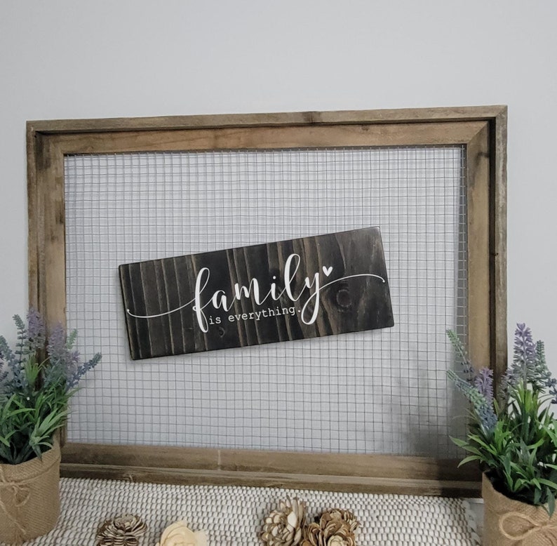 Vintage-inspired Chicken Wire Frame for Photo Display. Can Customize ...