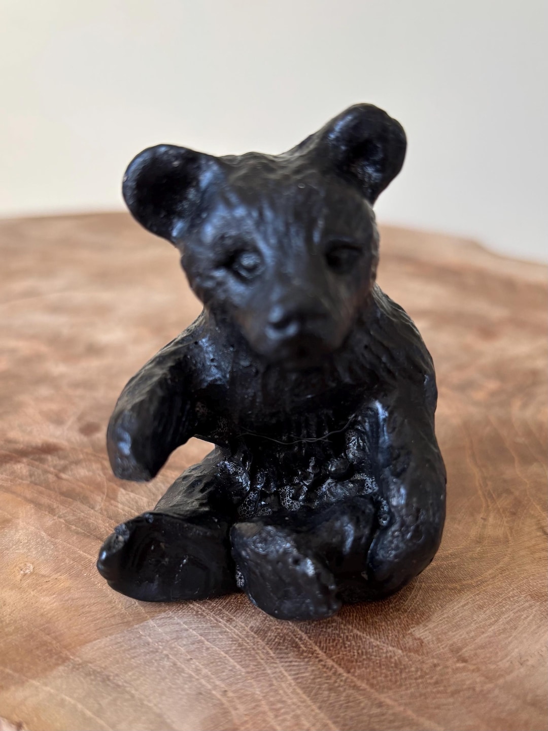 Vintage Canadian Coal Crafts Bear, Hand Crafted Ornament Figurine ...