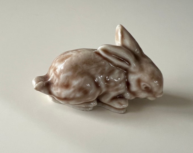 Vintage Wade England Whimsie Rabbit Collectable Animal Ornament English ...