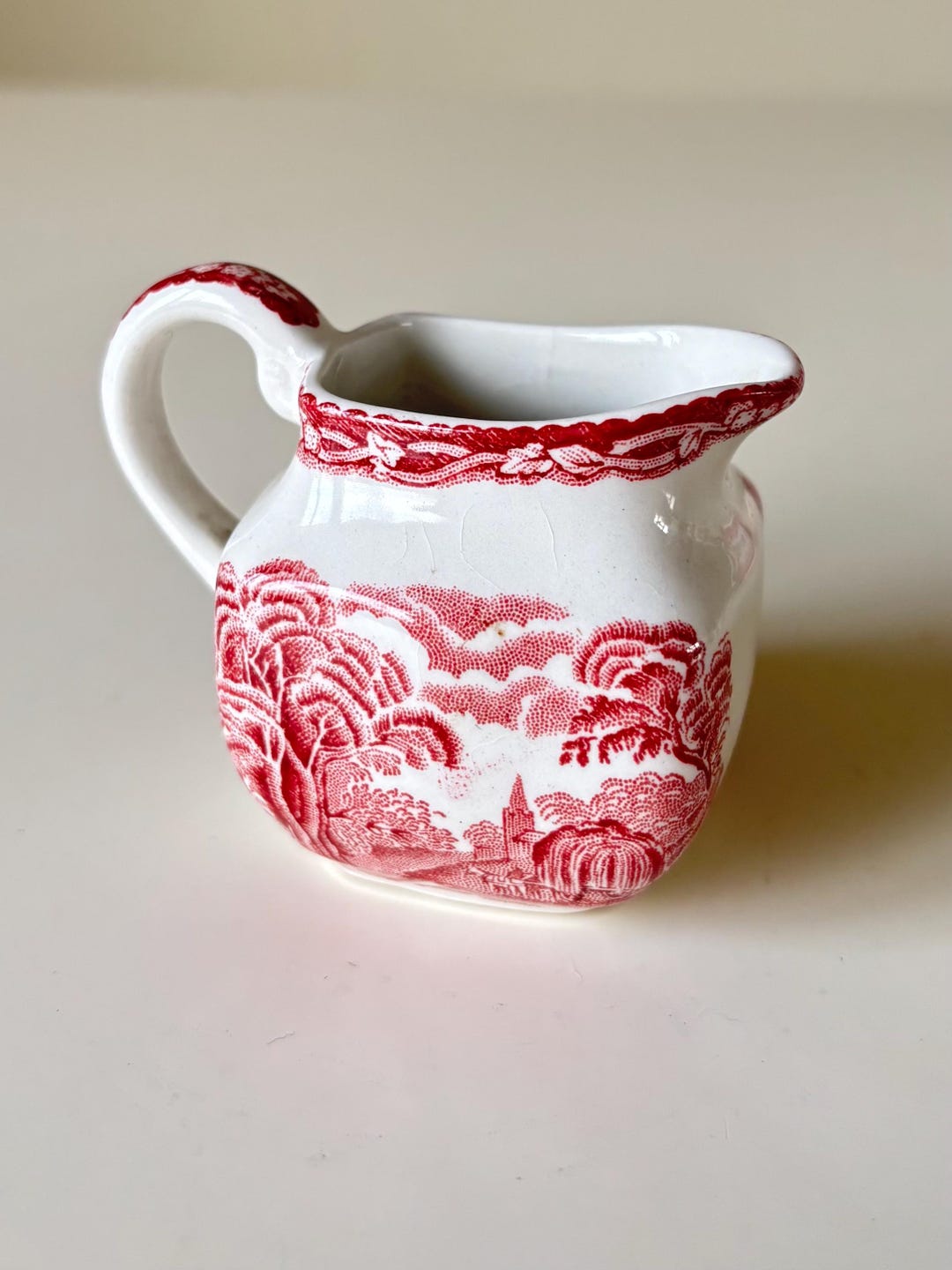 Vintage Enoch Wedgwood Tunstall England Miniature 2.25 Inch Redware ...