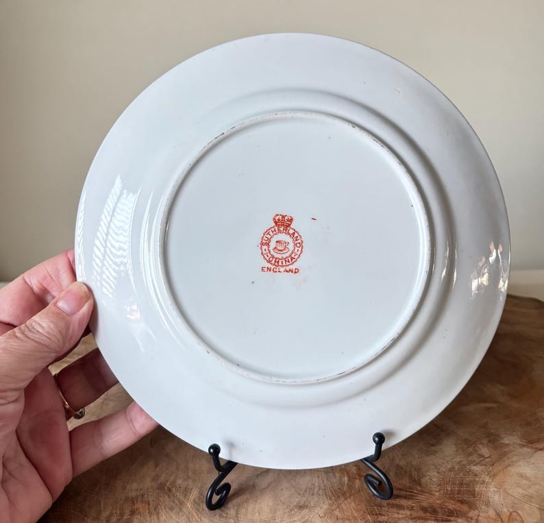 Rare Antique C1892-1912 Sutherland China ‘imari Pattern’ Tea / Cake ...