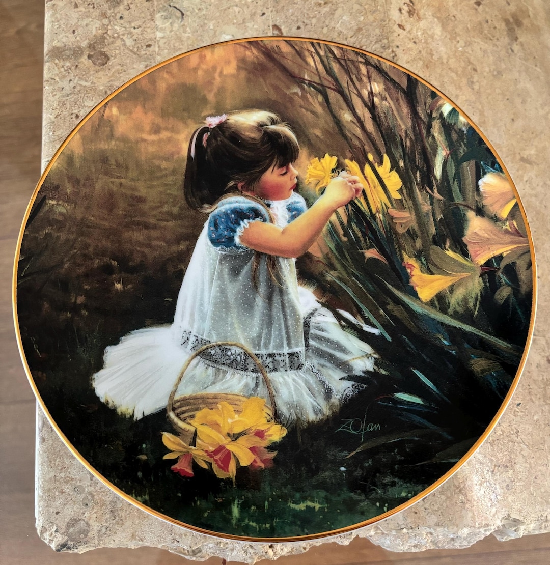 Rare Vintage 1993 Limited Edition Donald Zolan ‘flowers for Mother’ the ...