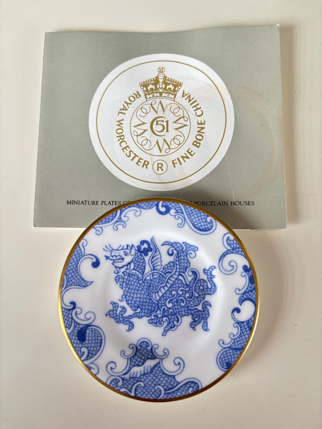 Franklin Mint, Miniature Plates of the Worlds Greatest Porcelain Houses ...