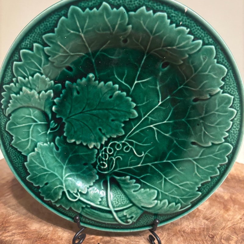 Green Small Art Plates - Etsy UK