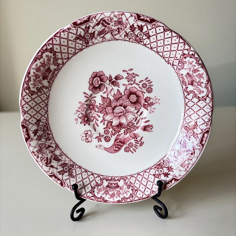 Ironstone Red Cups - Etsy UK