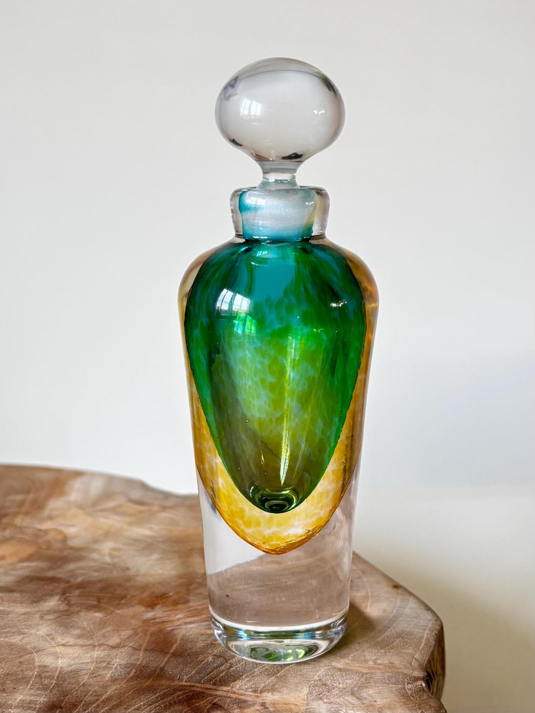 Rare Vintage ‘sark’ Glass Works by Tim Casey Glass Perfume Bottle ...