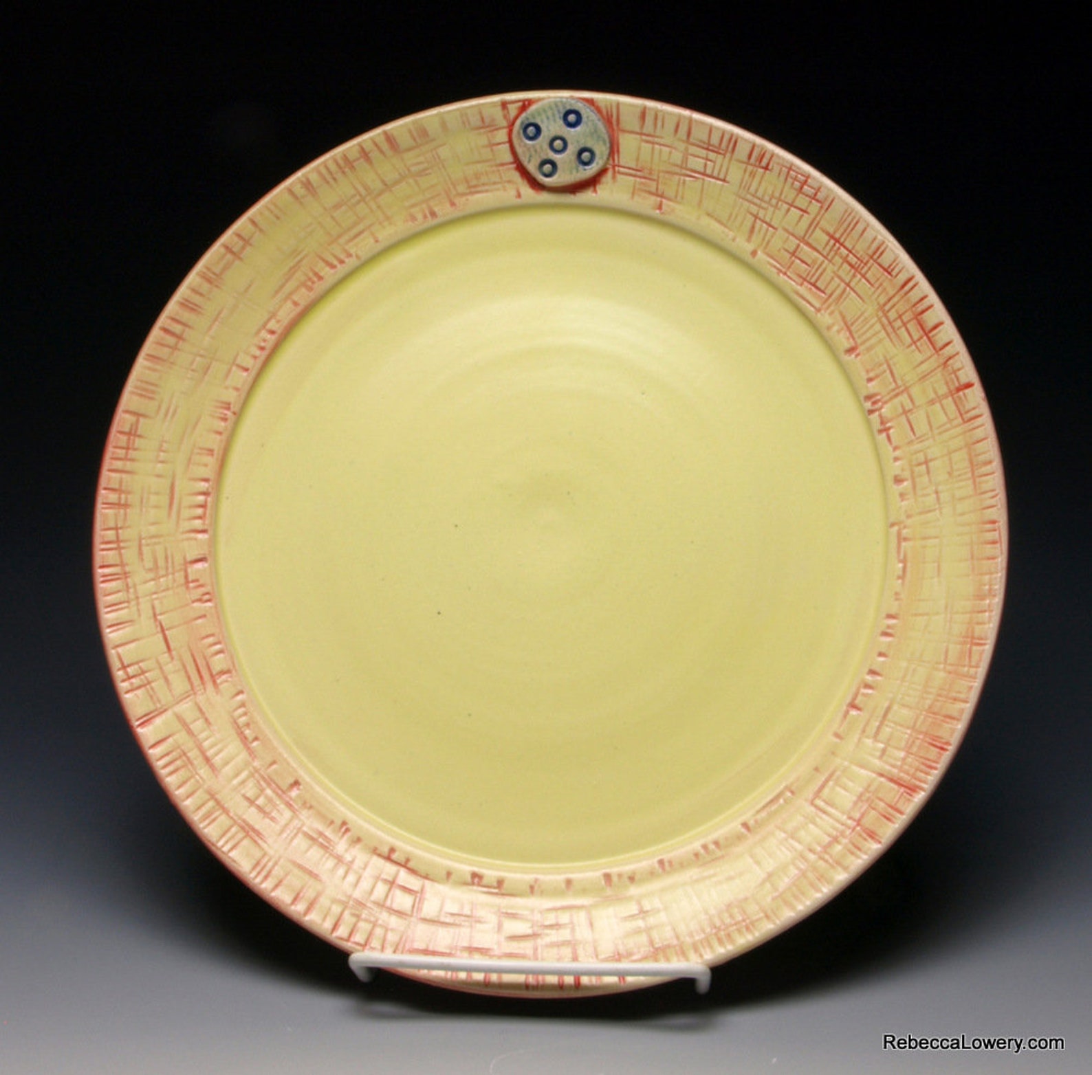 Denim 10 Dinner Plate - Etsy