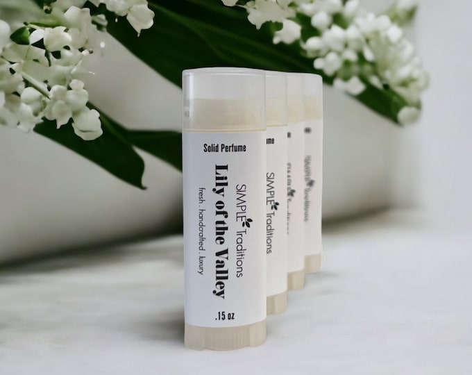 Lily of the Valley Perfume Solid Perfume No Spill Perfume Travel Safe ...