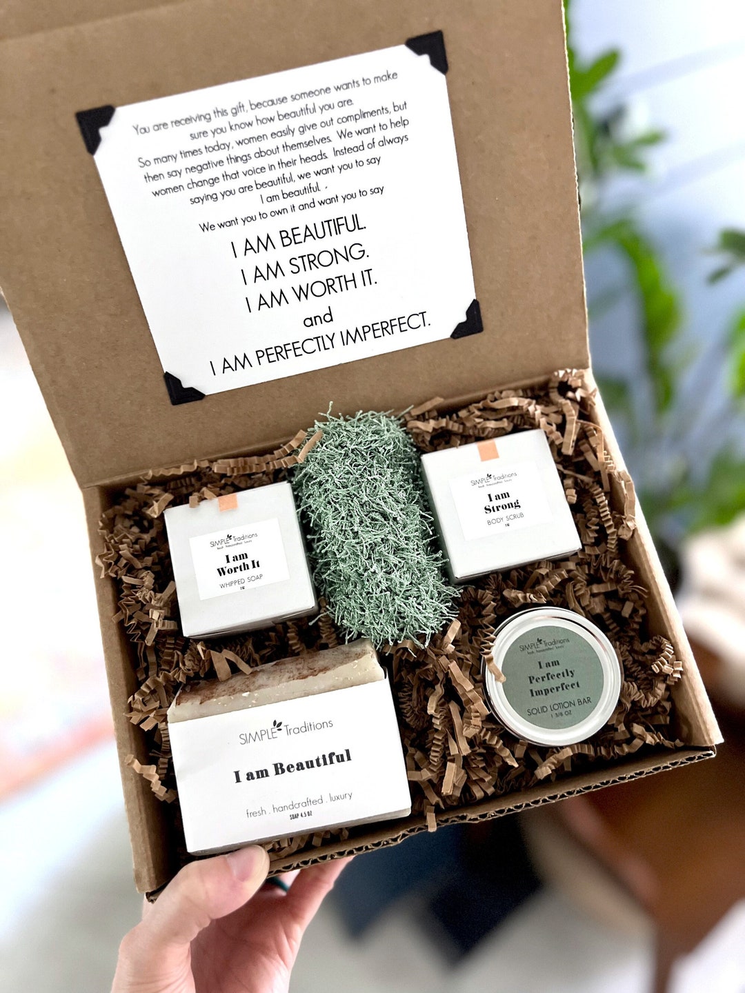 Self Care Gift Box for Women: You Are Enough - Etsy