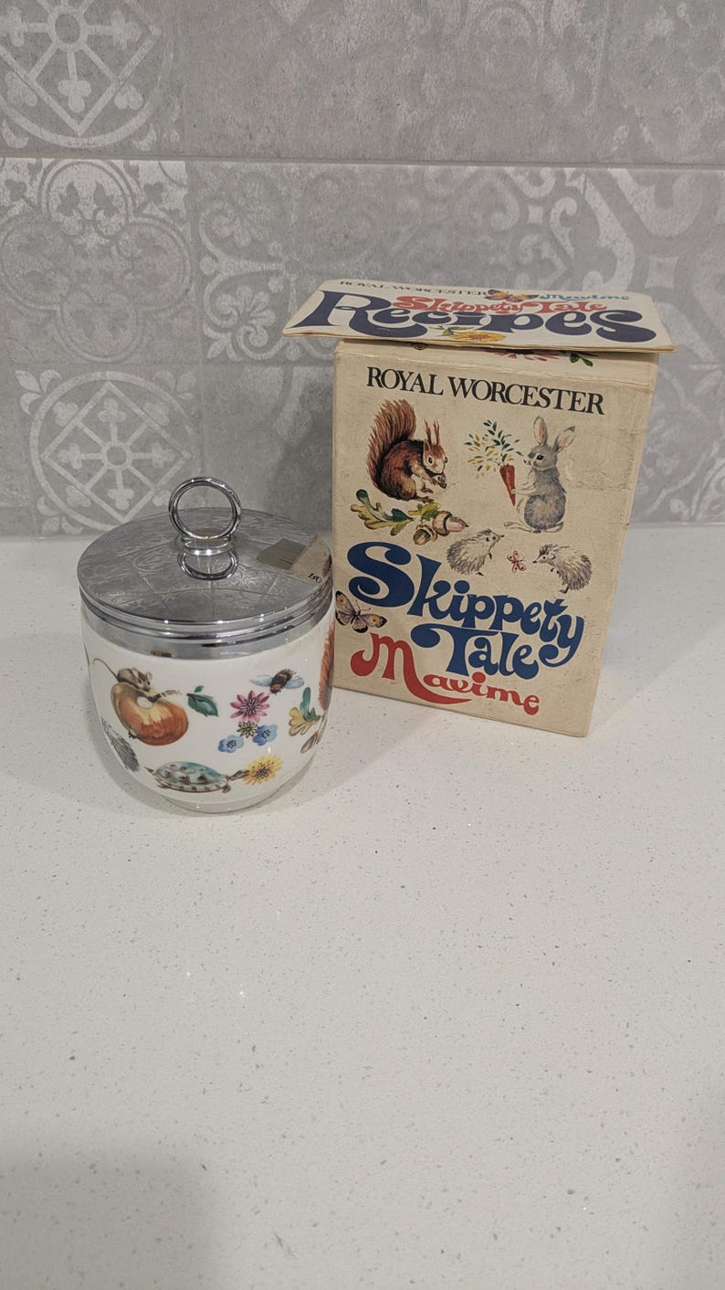 Royal Worcester Maxime Skippety Tale Egg Coddler – Extra Large, Boxed ...