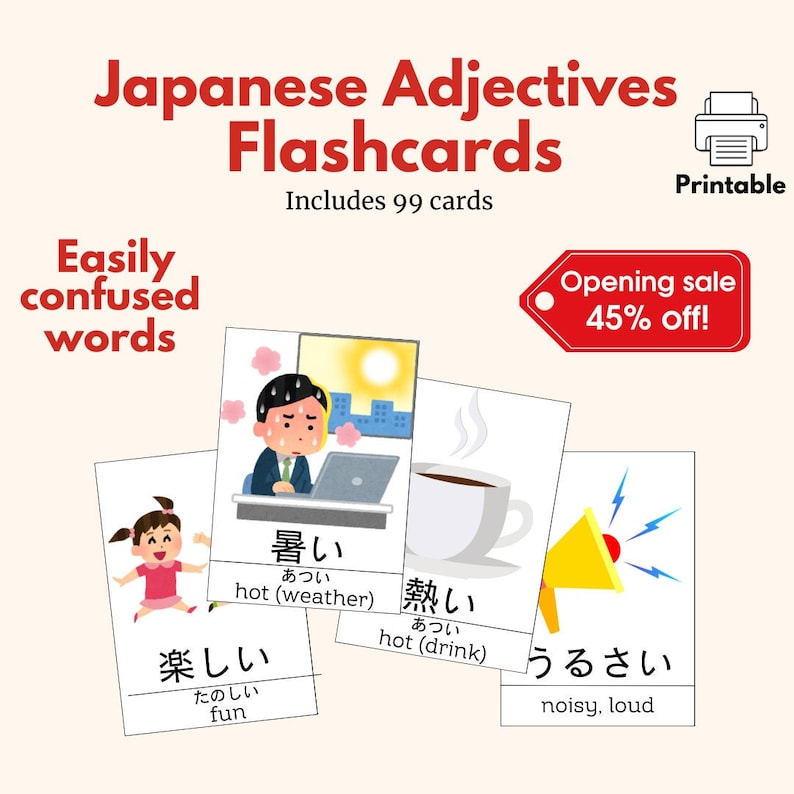 Learn Japanese Flashcards Words With Friends JLPT N5 Japanese for ...