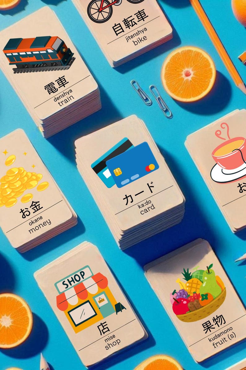 Learn Japanese Flashcards N5 Japanese for Beginners Japanese Language ...