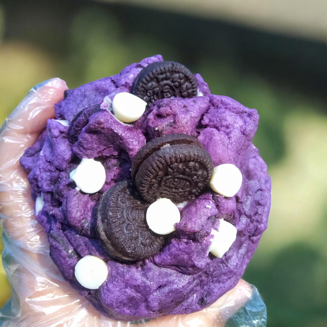 Thick Oreo UBE Cookie Recipe - Etsy