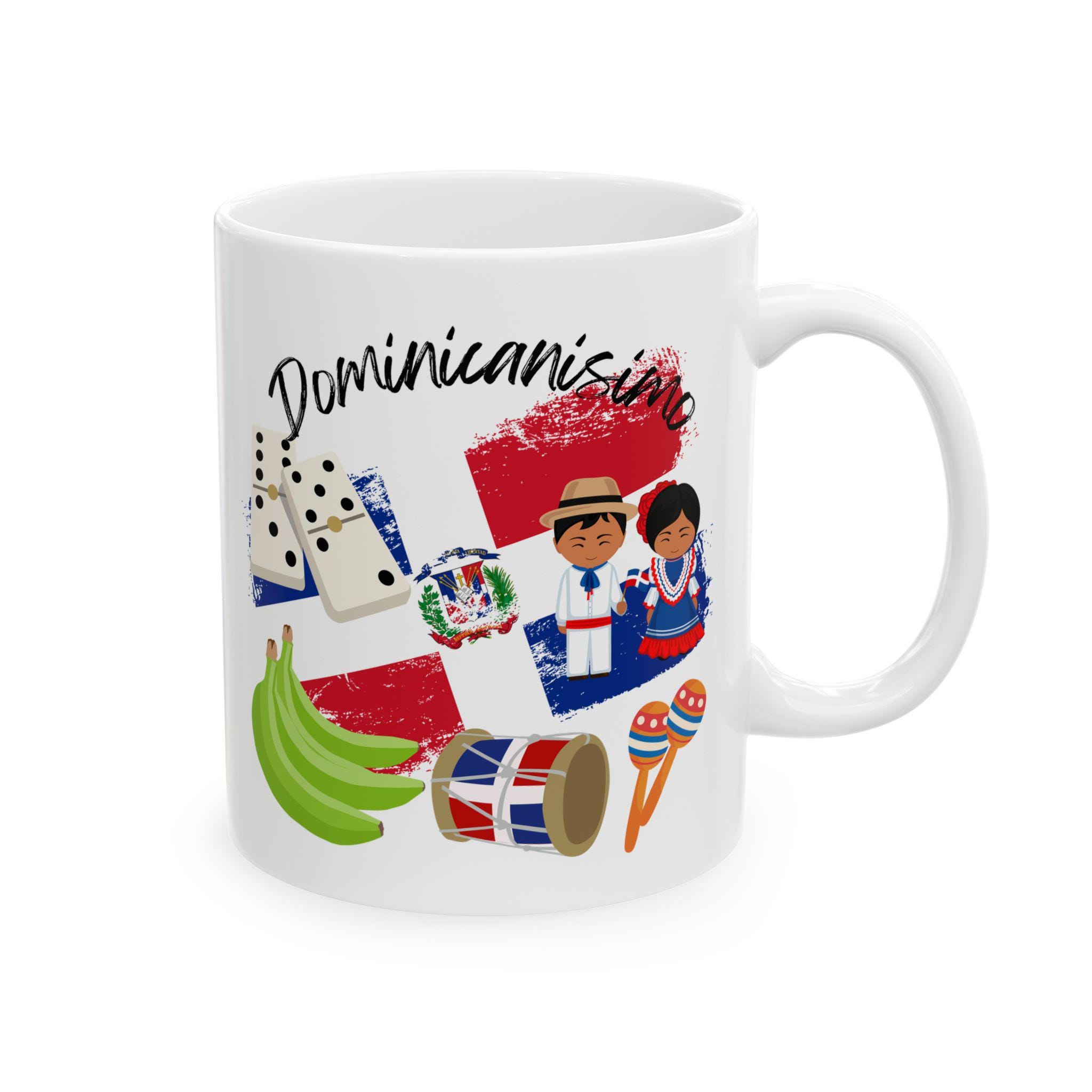 Dominican Coffee Mug, Dominican Republic Culture, Flag, Tambora ...