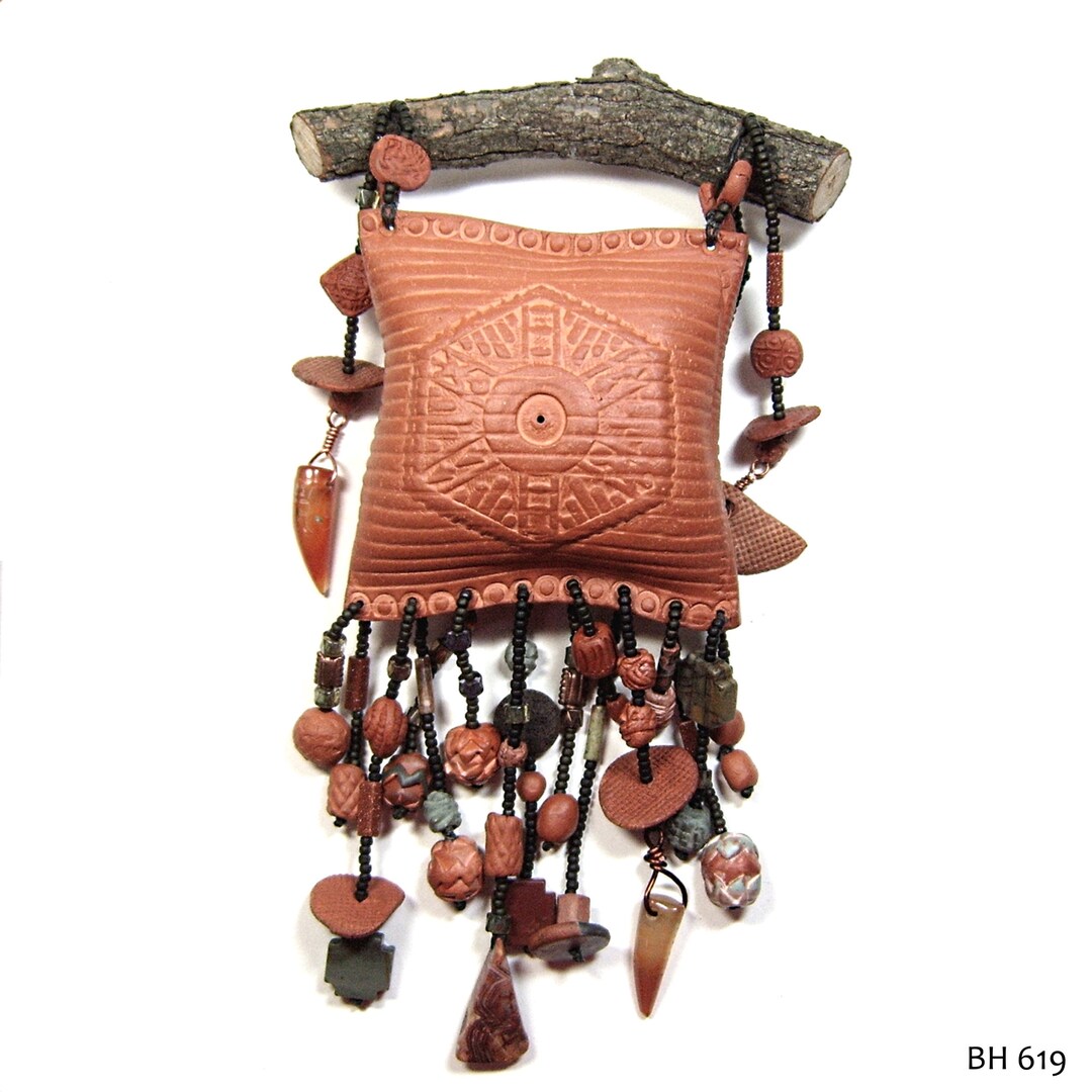 An Adoration Rattle Adorned With Hand Formed Earthenware Clay - Etsy