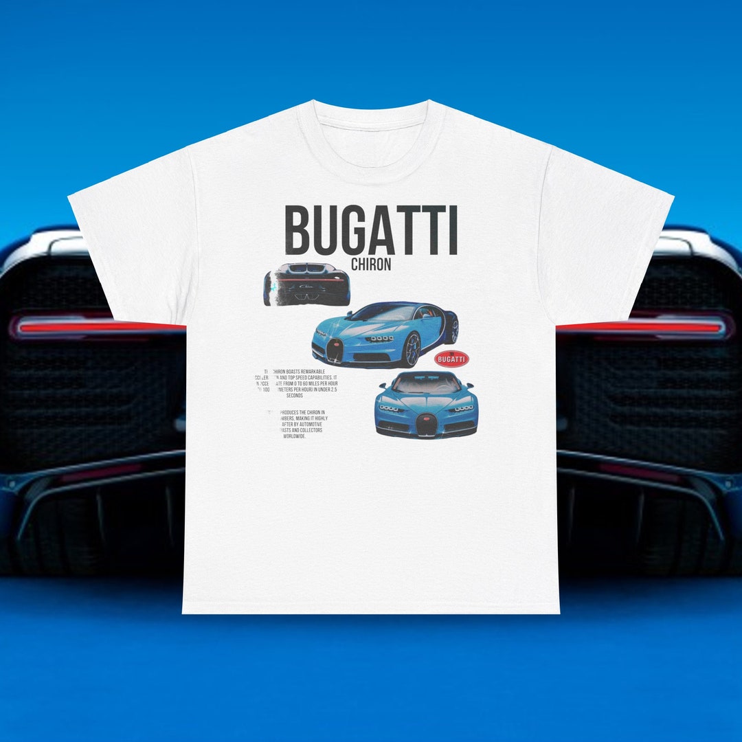 Bugatti Chiron T-shirt - Etsy