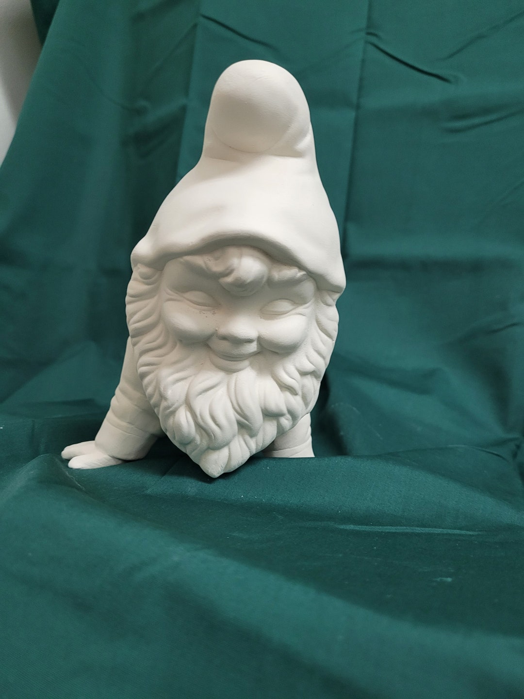 Ready to Paint Crawling Garden Gnome - Etsy