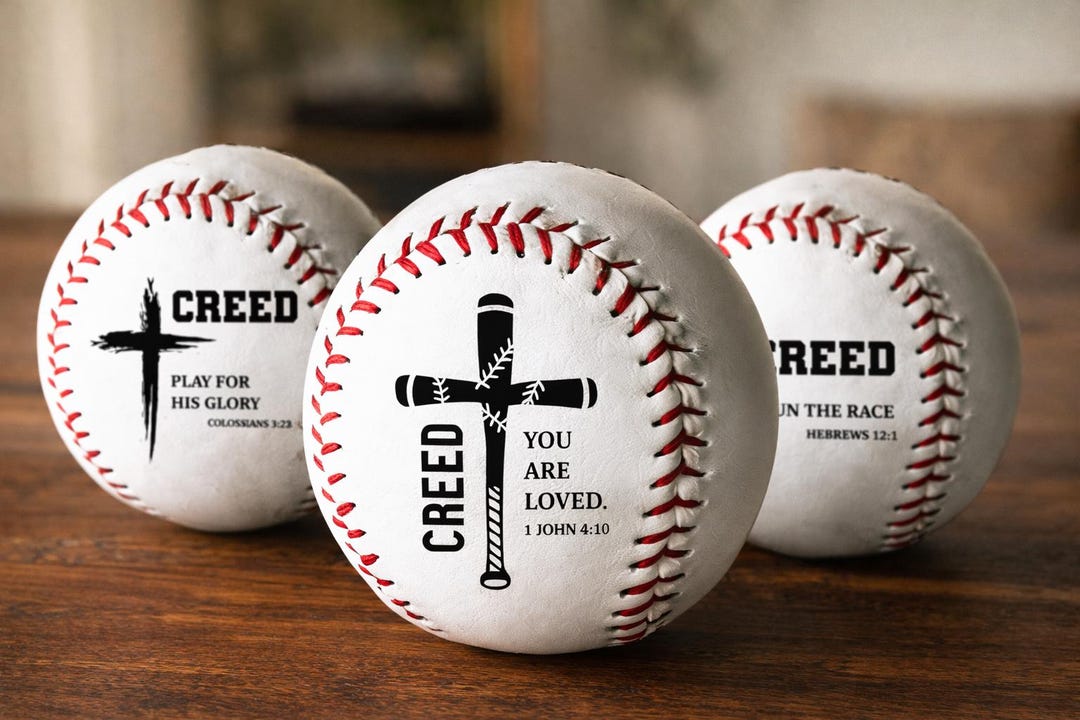 Personalized Scripture Baseball Gift for Team Custom Christian Keepsake ...
