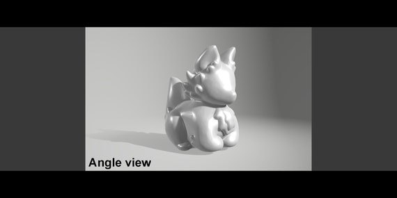 Loaf Cat/canine 3D Model Download Printable | Etsy