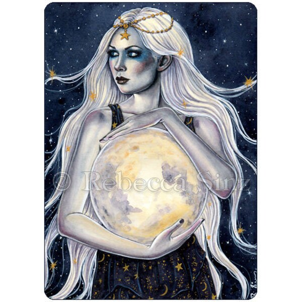 Night Goddess Cards - Etsy