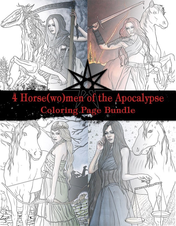 Apocalypse Coloring Pages