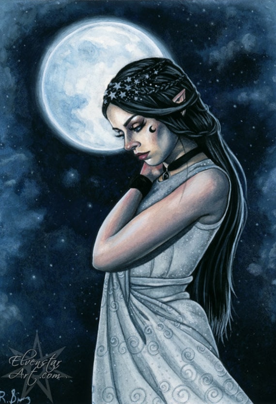 Full Moon Fantasy Art