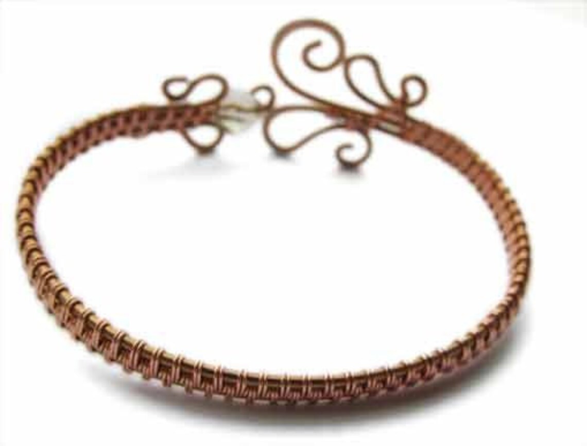 Wire Wrapping Tutorial Wire Wrapped Cuff Bracelet Tutorial | Etsy