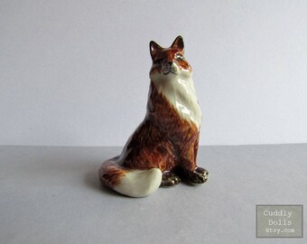 Porcelain fox | Etsy