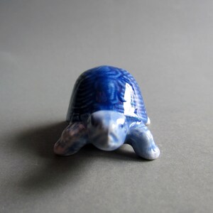 2 of Turtles Ceramic Animal Figurine Tiny Miniature Porcelain Staue ...