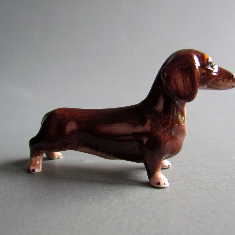 Dachshund Figurine - Etsy