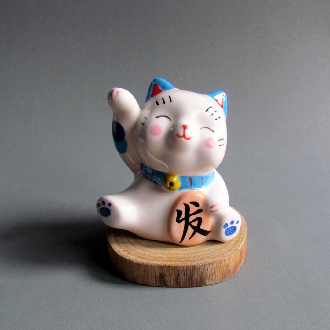 2.75 Inch Japanese Lucky Cat Maneki Neko Cat Kitty Kitten Pets ...
