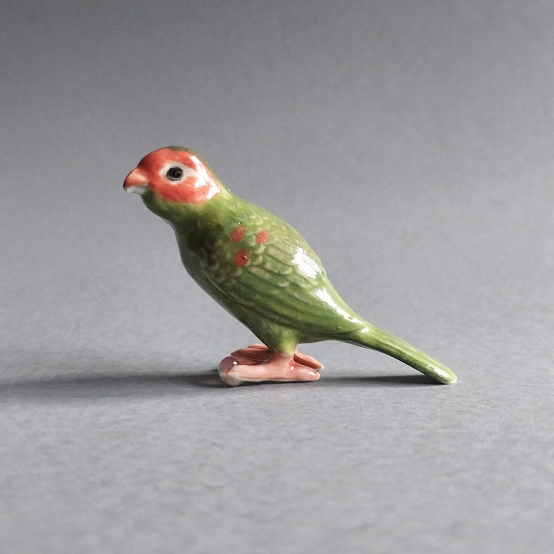 Ceramic Parrot - Etsy