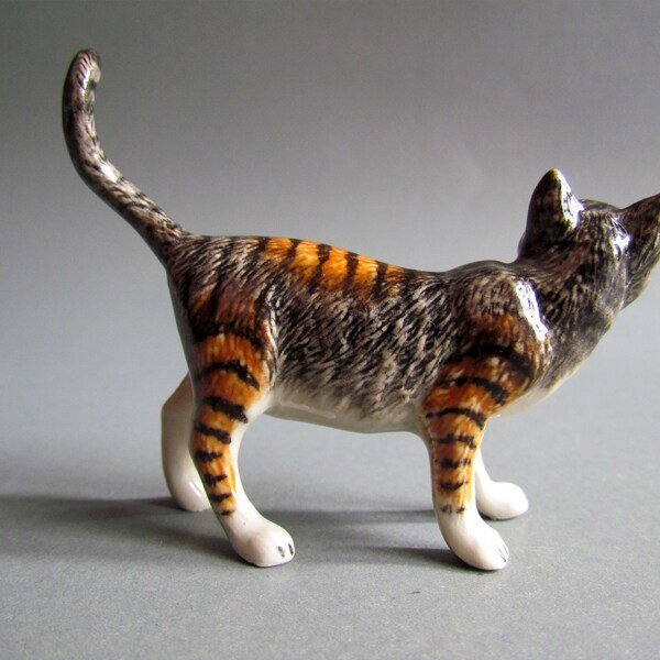 Ceramic Cat Figurine - Etsy