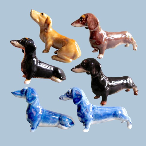 Ceramic Dachshund - Etsy