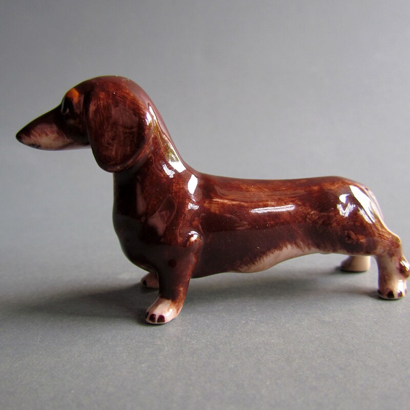 Ceramic Dachshund - Etsy